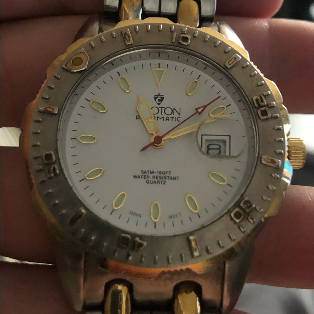 Men’s Croton Watch Brand New Battery - Gem